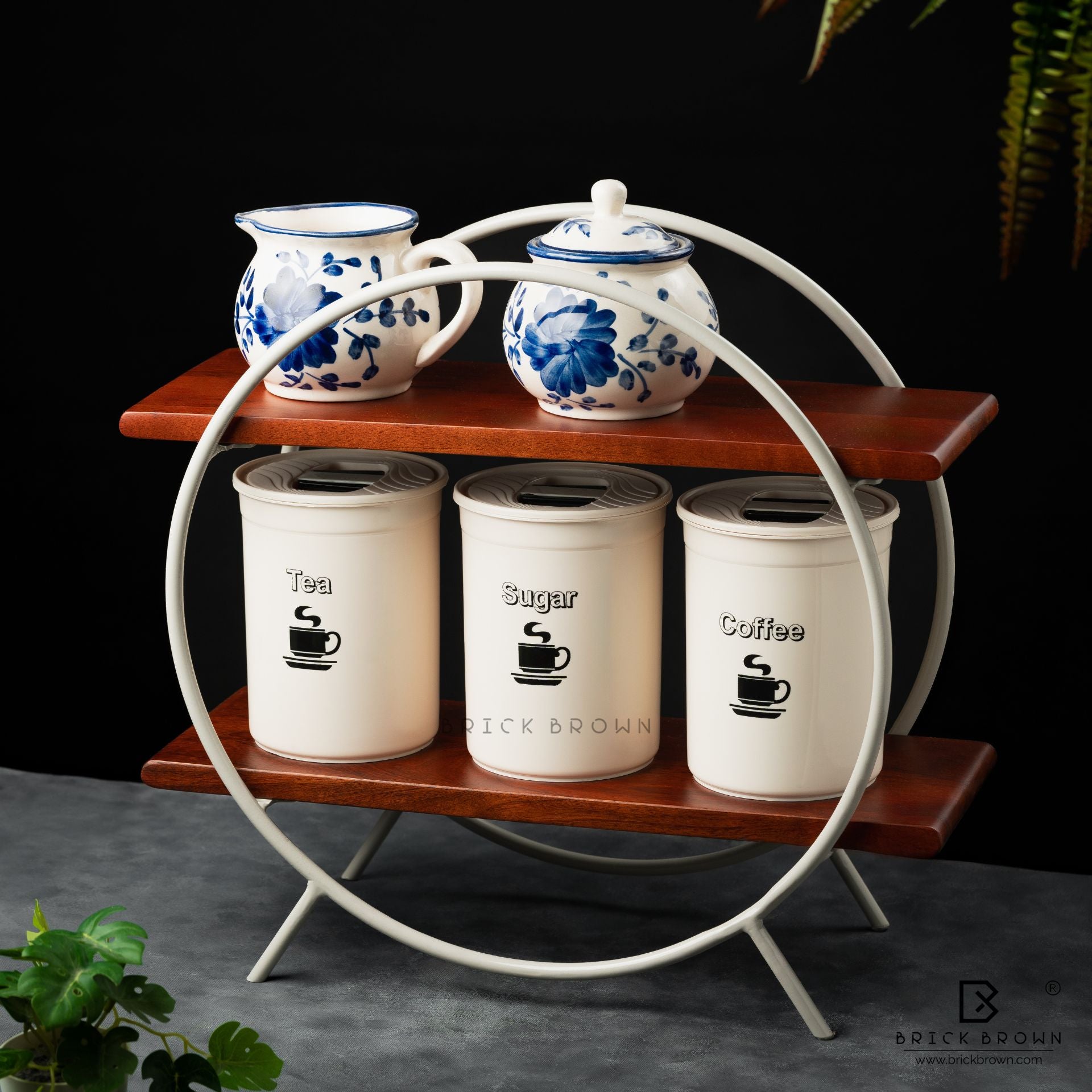 Pearl Circular Organizer from Mahogany Collection