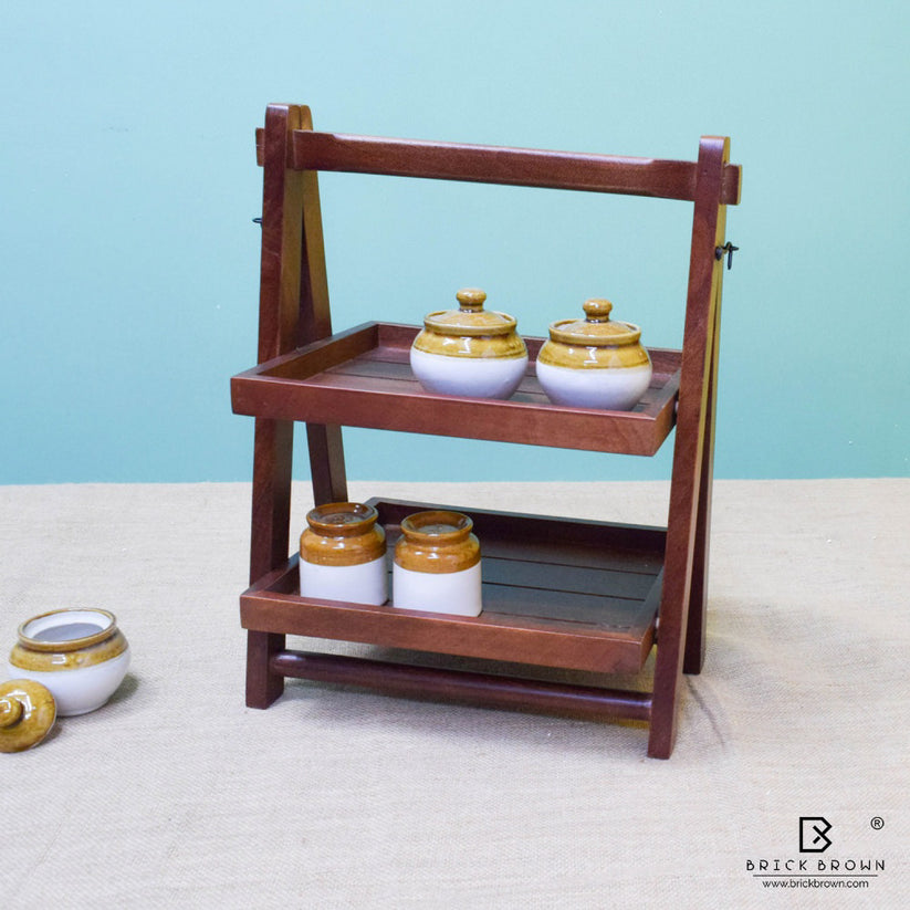 Foldable Organizer from Mahogany Collection (Small)