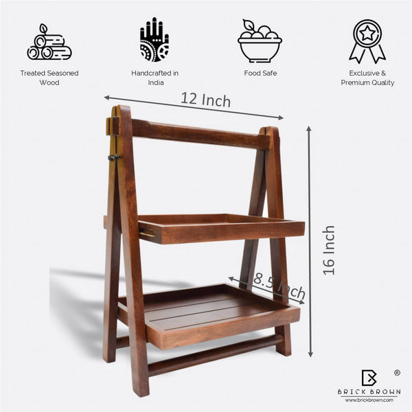 Foldable Organizer from Mahogany Collection (Small)